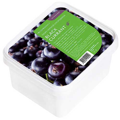Пюре из черной смородины EcoProduct, 1кг ⋆ VelesFood.com